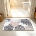 Bathroom Floor Mat 15.75x23.62 Inch Non-Slip Plastic Doormat for Shower ...