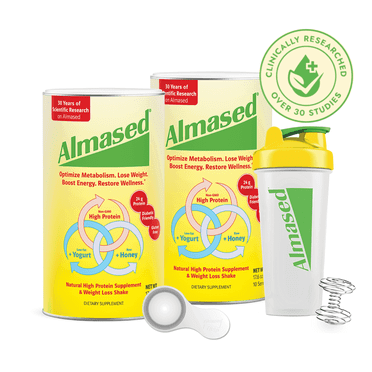 Almased Protein Powder Mix, Diet Food Drink, Weight Loss Meal Replacer ...
