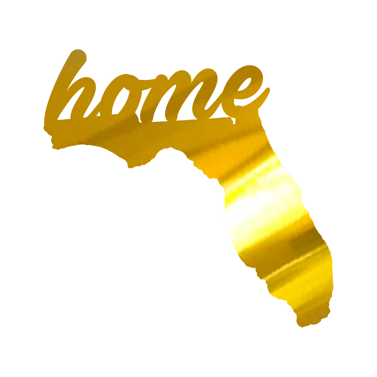 Florida Home Sticker Decal Die Cut - Self Adhesive Vinyl - Weatherproof ...