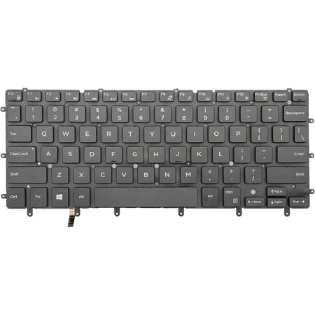 Replacement Laptop Keyboard Backlight for DELL XPS 13 9343 9350 9360 ...