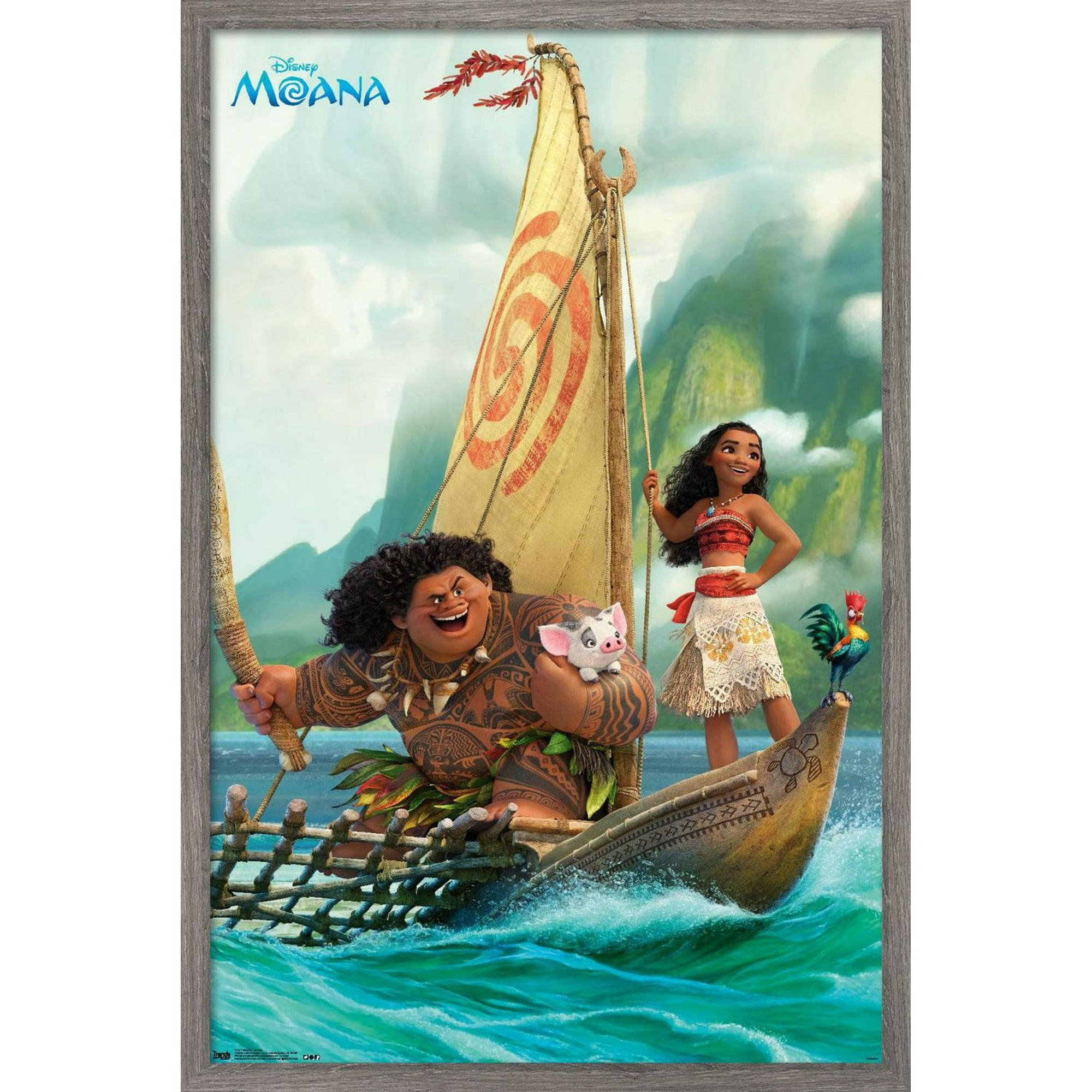 Click here for Trends International Disney Moana - Group Wall Pos... prices