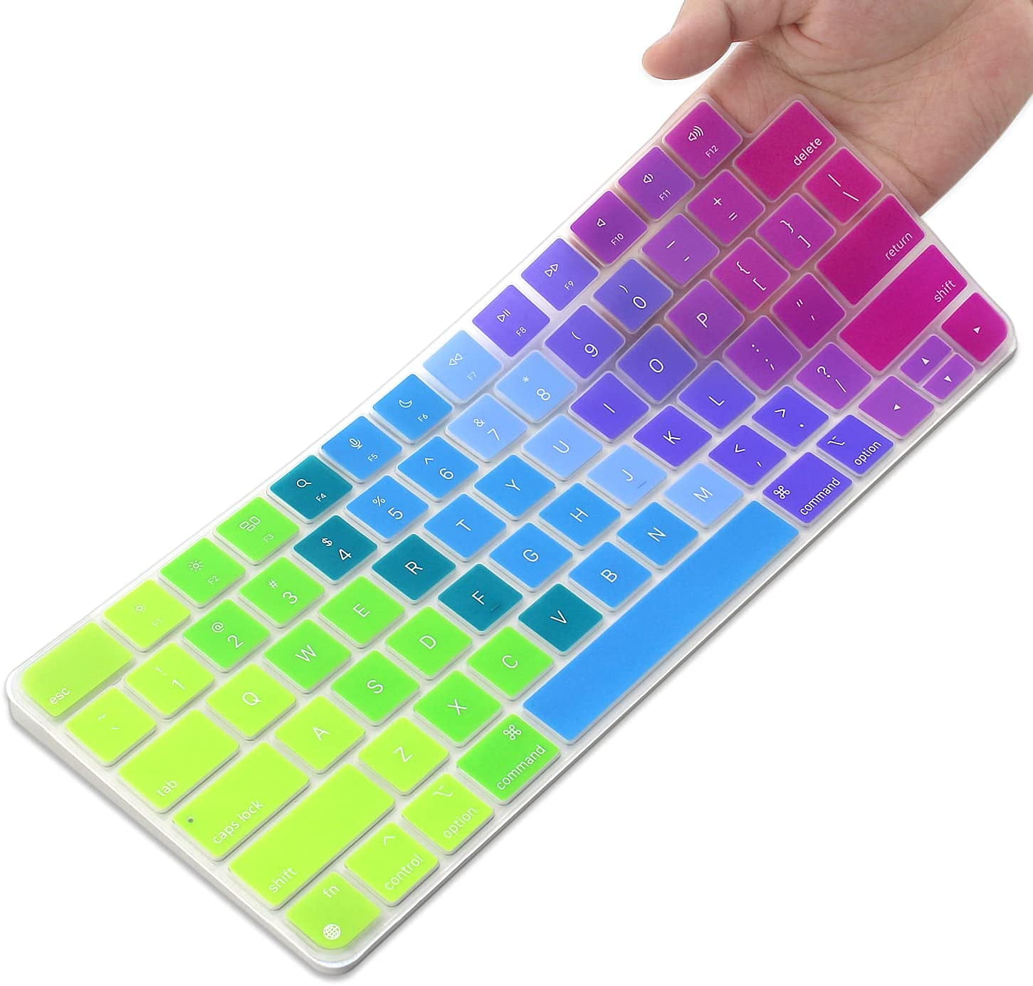 Silicone Keyboard Cover Skin for 24“ iMac Magic Keyboard with Touch ID ...