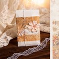 1Set 60 Sheets 10 Styles Vintage Lace Flower Scrapbook Paper Pads for ...