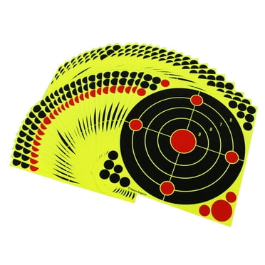 50 Pack Bullseye Large Paper Shooting Range Targets, 10 Rings, 17 x 17 ...
