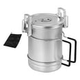 Miulika Camping Pot Boiling Pot Portable Cooking Pot Cooking Cookware ...
