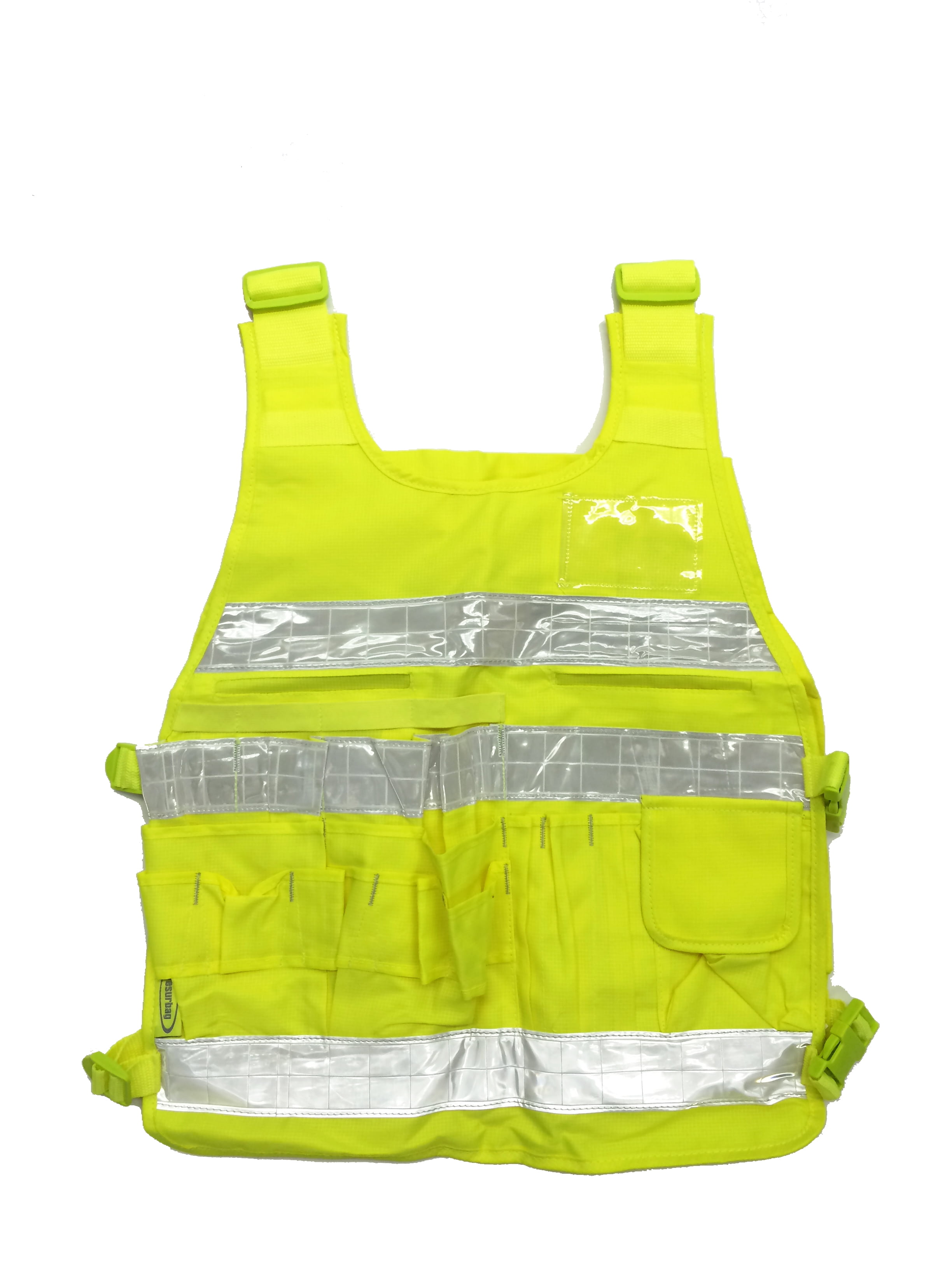 Industrial Premium High Visibility Fluorescent Reflective ANSI Class 2 ...