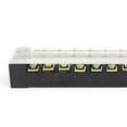 12 Position Barrier Block Terminal Strip Wire Connector TB1512L 600V15A ...