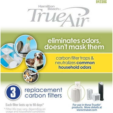 Hamilton Beach True Air Replacement Carbon Filter 3 Pack | Model ...