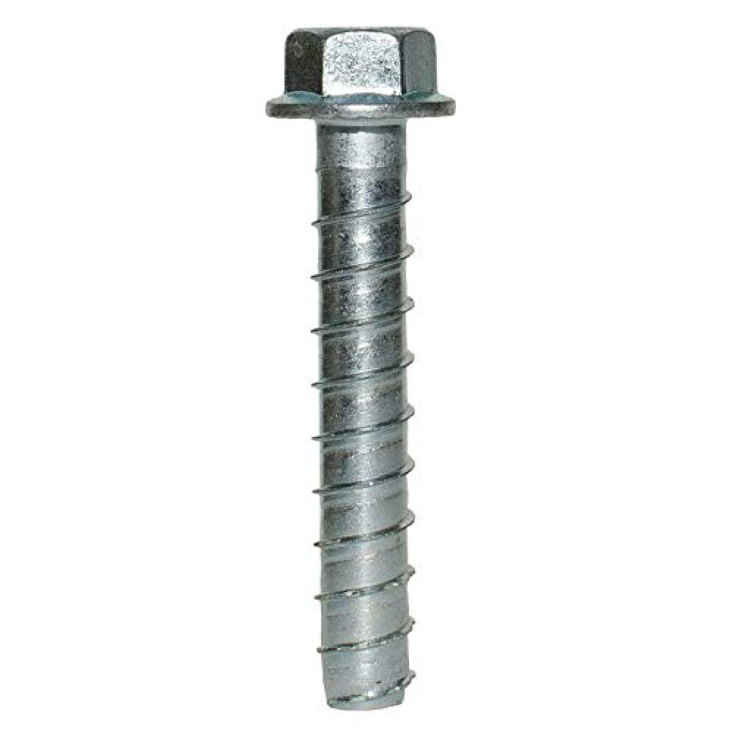 Bilot T75500H Titen Concrete Screw Anchor (Zinc) 3/4" x 5" 5ct ...