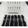 192 Pcs Auto Push Retainer Assortment Kit Car Nylon Shield Pin Rivet ...