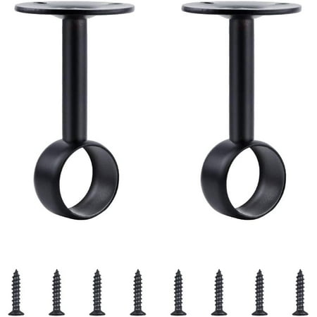 HUSERYT Two sets of black stainless steel ceiling curtain wall supports ...