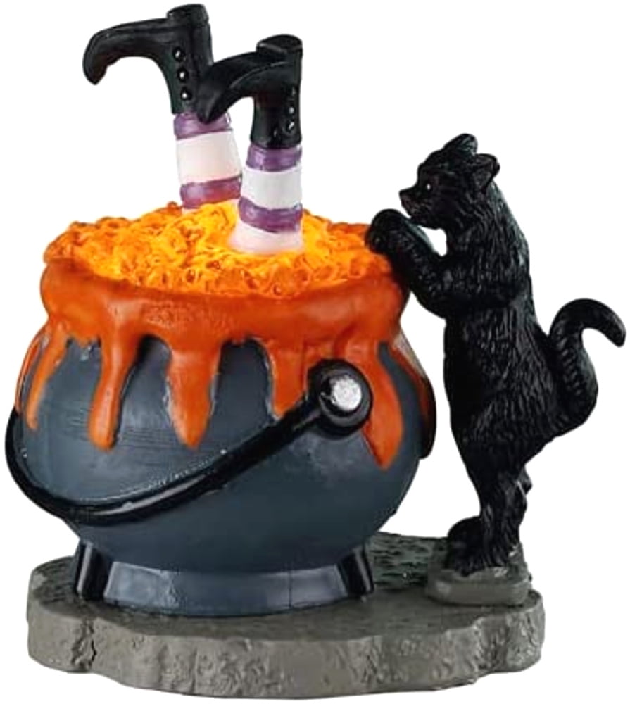 Lemax 24940 WITCHY CAULDRON Spooky Town Lighted Accessories Halloween ...