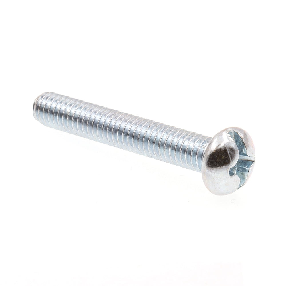 Prime-Line 9005925 Machine Screws, Round Head, Phillips/Slotted ...