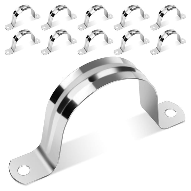 pipe clamps mounting stainless steel clamps for attaching water pipes ...