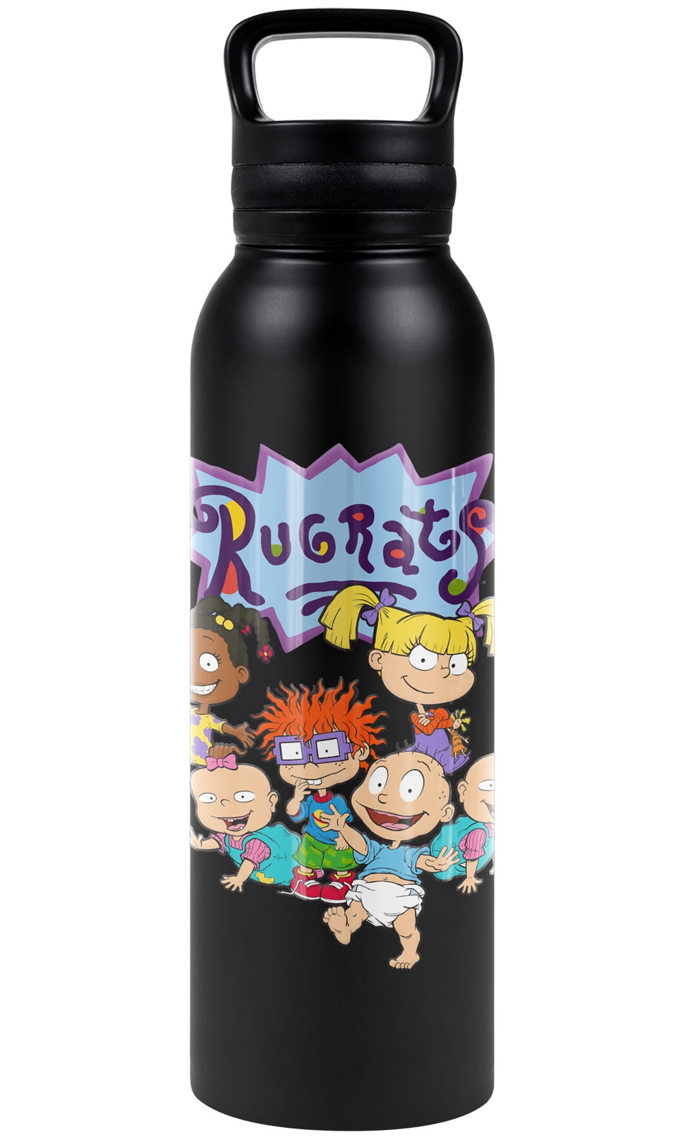 Rugrats Official Rugrats Group 24 oz Insulated Canteen Water Bottle ...