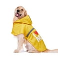 GreenJoy Dog Raincoat with Cute Pattern - Waterproof Dog Slicker Poncho ...