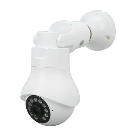 Home Monitor Camera, Mobile Tracking E27 Socket WiFi Connection Light ...