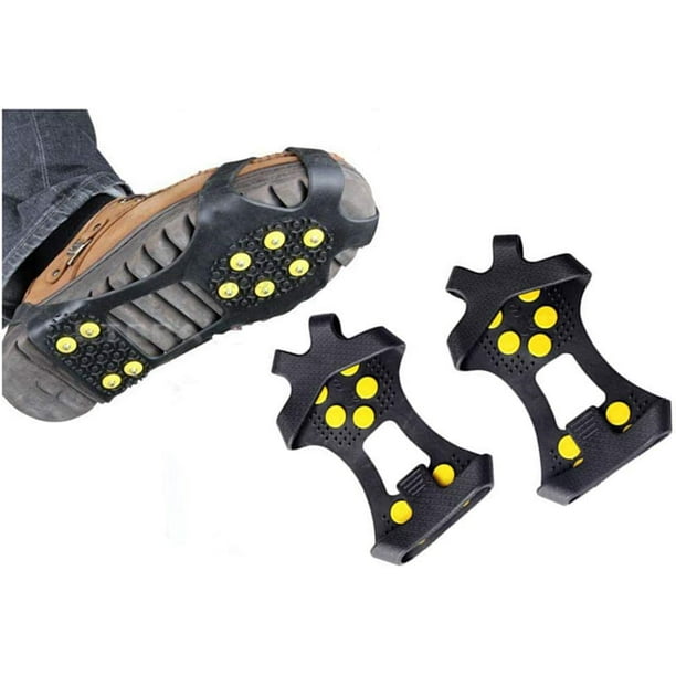 Ice Grips Snow Spike Crampons Traction Cleats Stud Grippers for Shoe ...