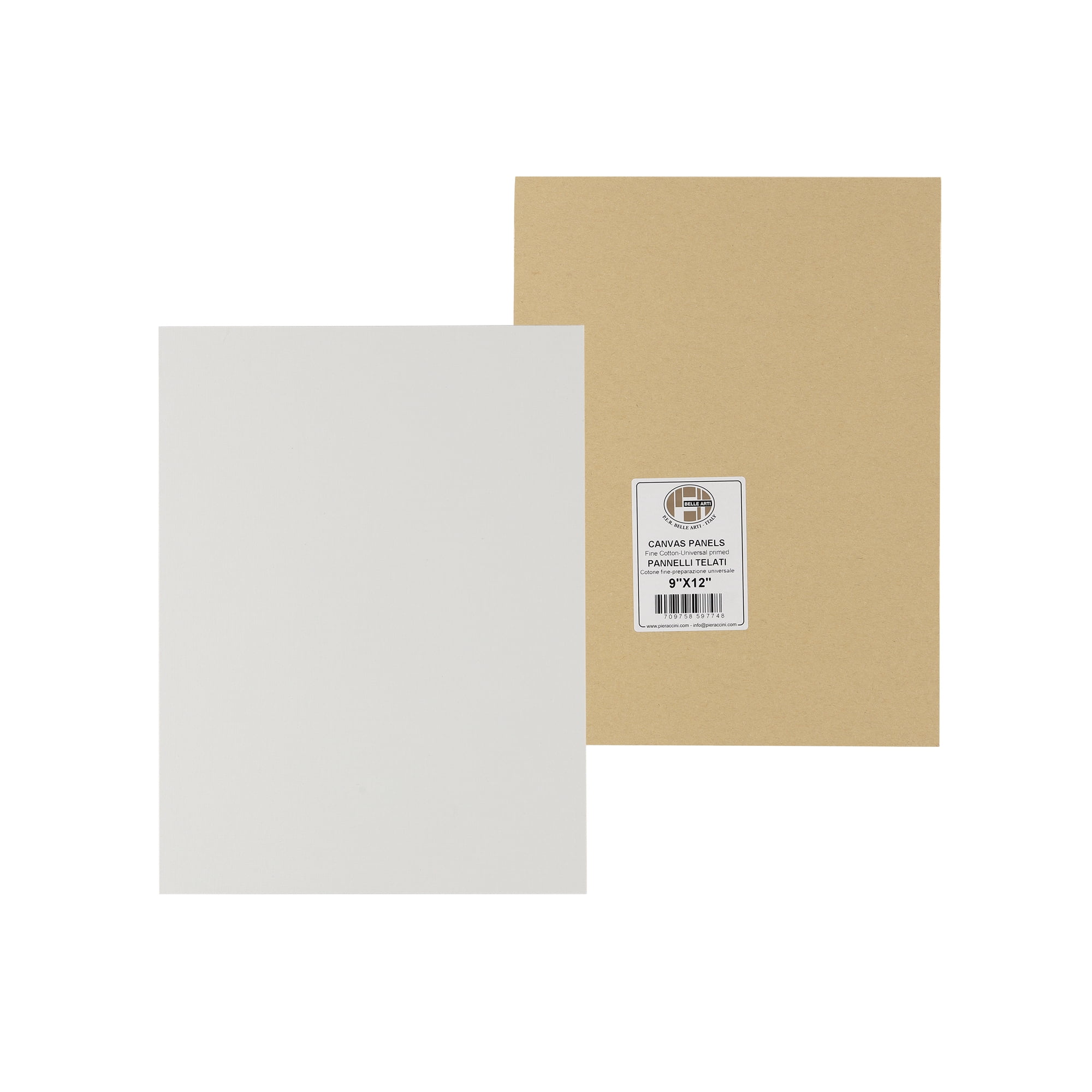 Craft Supplies & Tools Visual Arts Blank Cotton Canvas Panels 9x12 48 ...