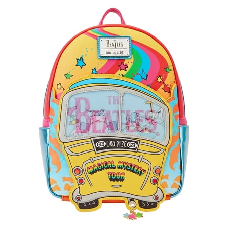 Loungefly The Beatles Magical Mystery Tour Bus Lenticular Mini Backpack ...