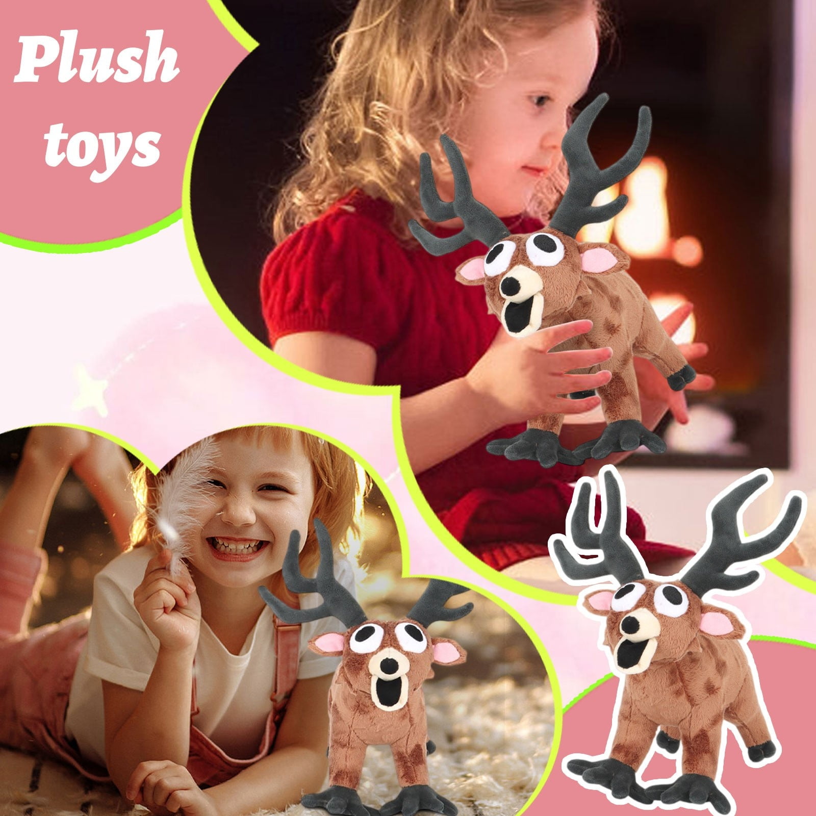 99-Nights in The Forest Plush 99Nights Deer Monster Plushie Toys ...