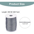 1mm Nylon String for Bracelets, 328 Yard Beading Thread Cord [ Jewelry ...