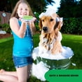 ACDANC Dog Bath Brush for Grooming Deshedding Washing Massaging Dogs ...