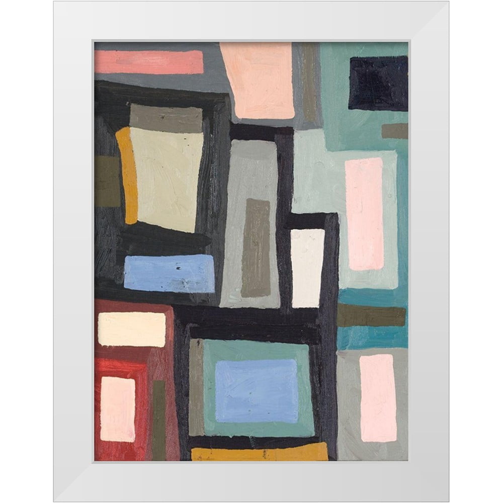 Ferrell, Erin McGee 19x24 White Modern Wood Framed Museum Art Print ...