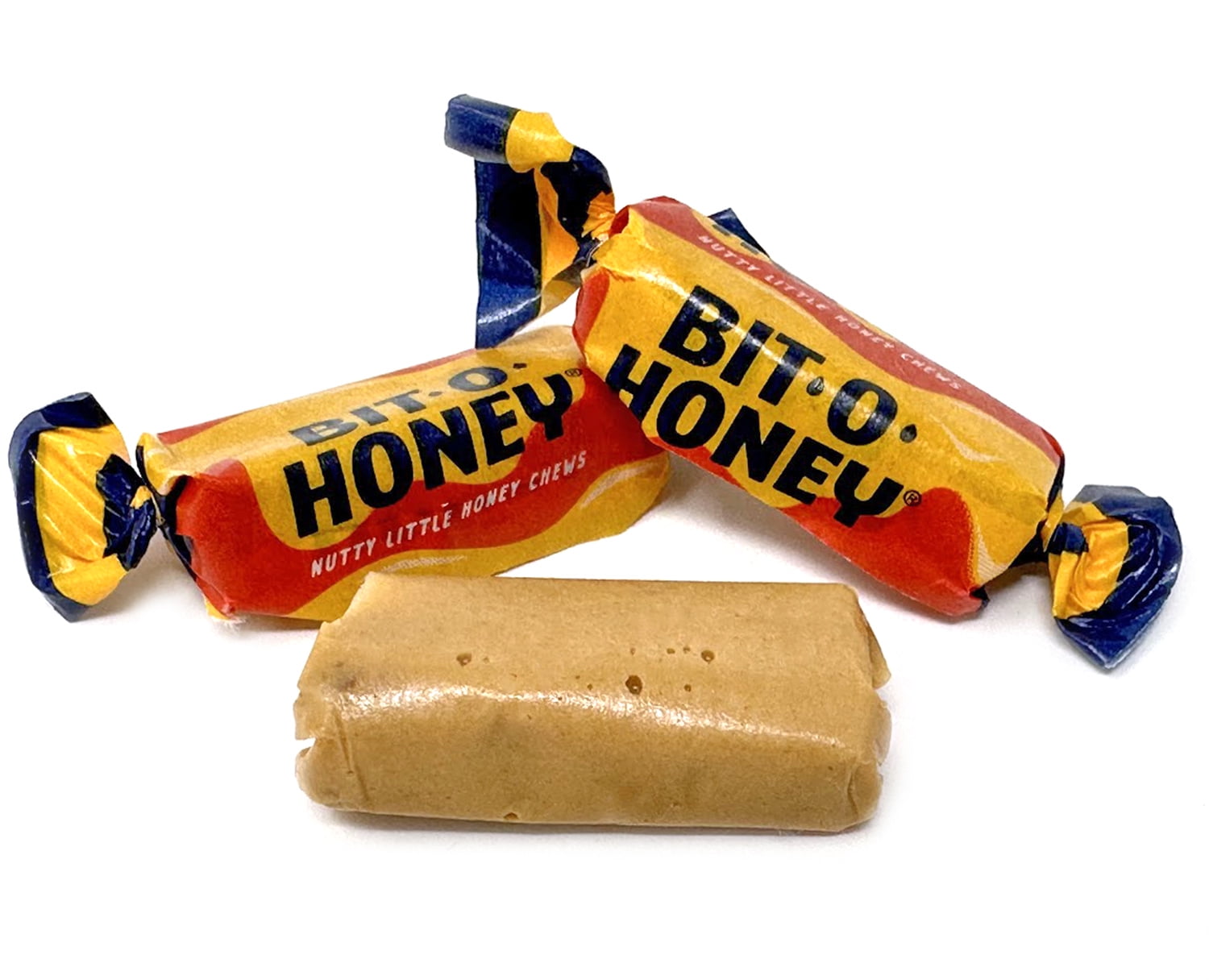 SweetGourmet Classic Bit-O-Honey Candy | Retro Taffy Honey Chews with ...