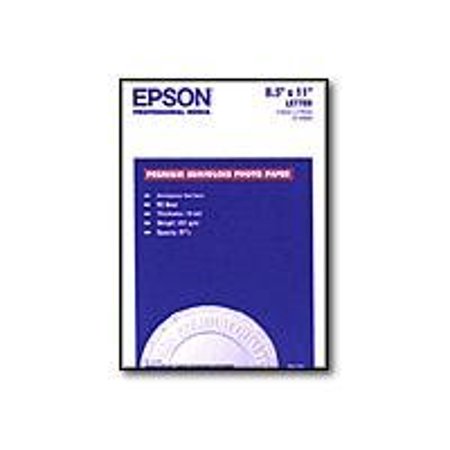 Epson - Semi-glossy - Letter A Size (8.5 in x 11 in) - 251 g/m - 20 ...