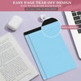 A4 Paper Notebook, Tearable Notepad With Horizontal Lines Featuring ...