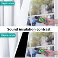 100% Blackout Window Curtain Panels, Full Light Blocking Thermal ...