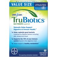 Trunature Advanced Digestive Probiotic, 100 Capsules - Walmart.com