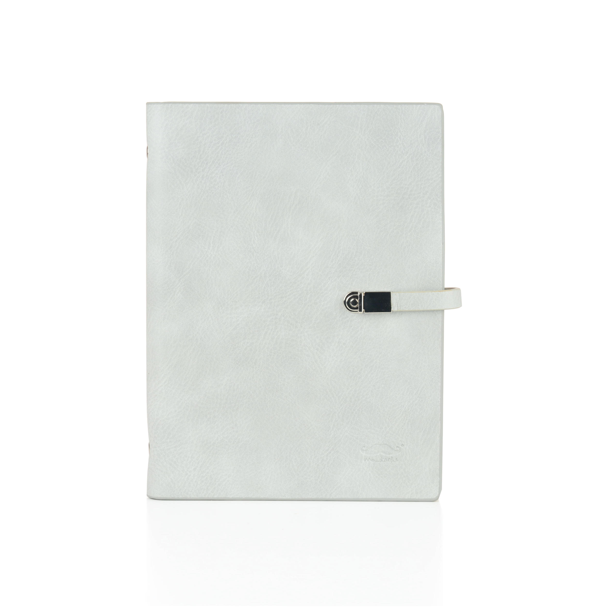 A5 8.5" Color PU Loose-Leaf 6-Ring Binder Refillable Diary Notebook ...