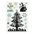 Nightmare Before Christmas Holiday Window Cling Christmas Tree Peel ...