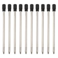Barhoo Ballpoint Pens Black Medium Point, Smooth and Smooth Writing ...