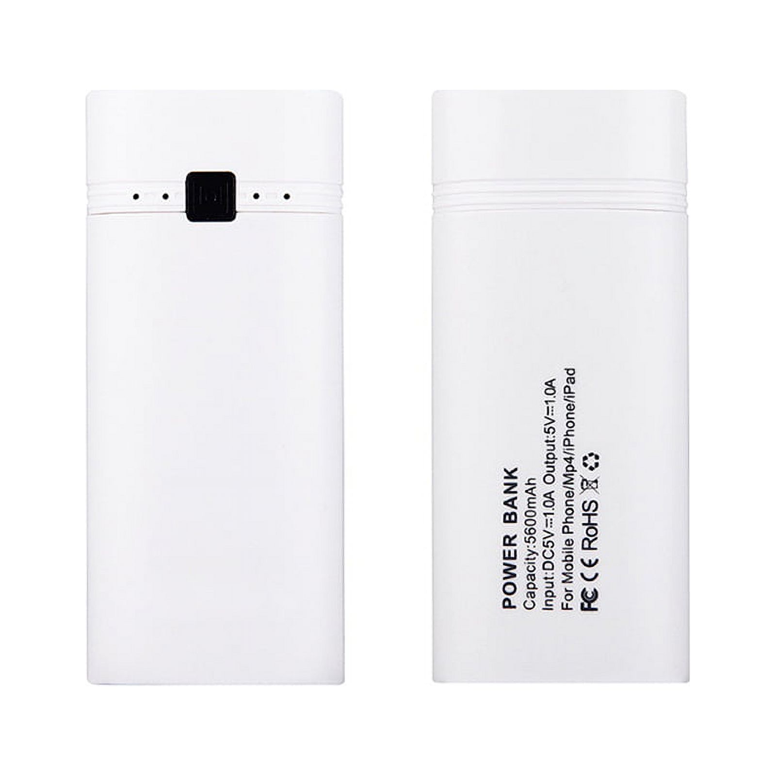 Economic Power Bank Case External Box Mobile Phone 18650 Solderless LED ...