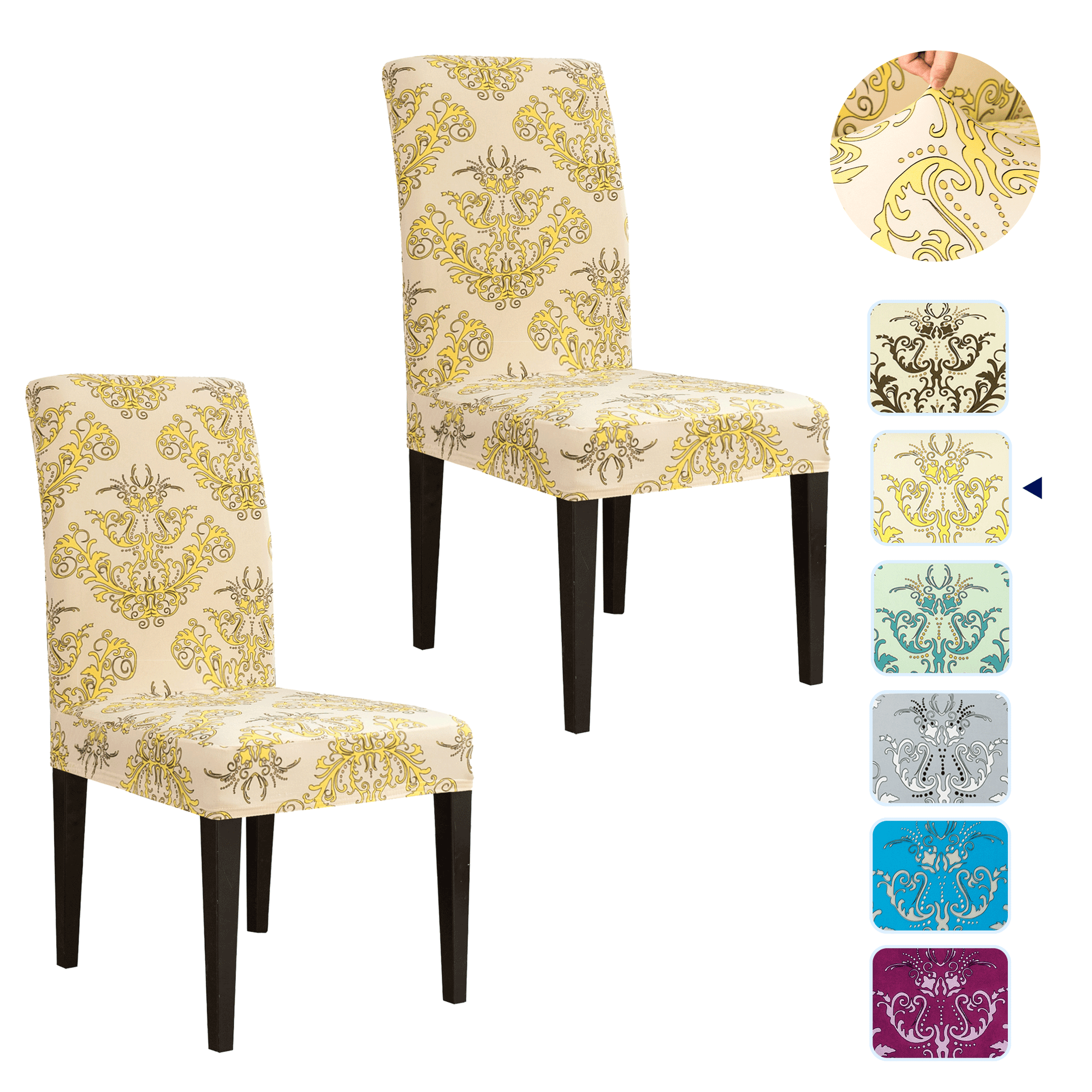 Click here for Subrtex Stretchy Washable Dining Chair Cover  Prin... prices