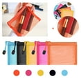 Mini Zipper Mesh Bags, Small Size Pouch for Coin, Beauty, Makeup, and ...