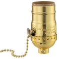 Lamp Socket with Pull Chain, E26 Standard Threaded Base, Lamp Parts for ...