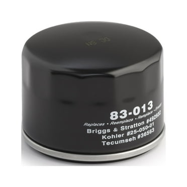 Genuine Briggs & Stratton 842921 Oil Filter, Black, for Vanguard V-Twin ...