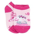 Peppa Pig Toddler Girls' 5 Pack Socks, Size 2T-4T (Shoe Sizes 4-7 ...