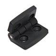 10 Pcs Black Plastic Hinge Mini Folding Hinge Door Bearing Butt Hinges ...