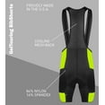 Aero Tech Designs | Men's Gel Touring Padded Cycling Bib-Shorts ...