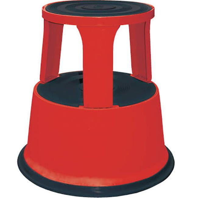 Vestil STEP-17-R 17 in. Red Rolling Step Stool - Walmart.com