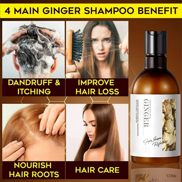 Hair Volumizing Ginger Shampoo Hair-active Root-boost Ginger Spray ...
