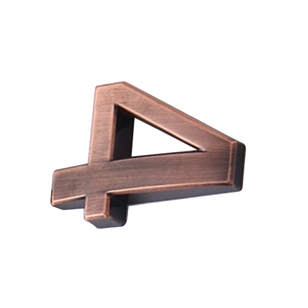 Linyer House Numbers for Outside Household Exquisite Sturdy Numerical ...