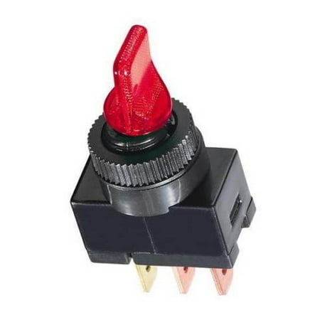 1275-0014 - TOGGLE SWITCH LIT 1P1T 20A ON- OFF 12VDC TH QT 12MM MOUNT ...