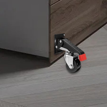 4 Pieces Workbench Caster Casters with Mounting Accessories Durable ...