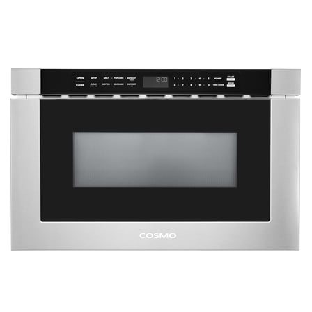 GE Profile PWL1126SWSS 24 Inch Built-In Microwave Drawer with 1.2 cu.ft ...